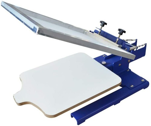 Tiltable 1 Color Screen Press with Adjuestable Pallet T-Shirt Screen ...