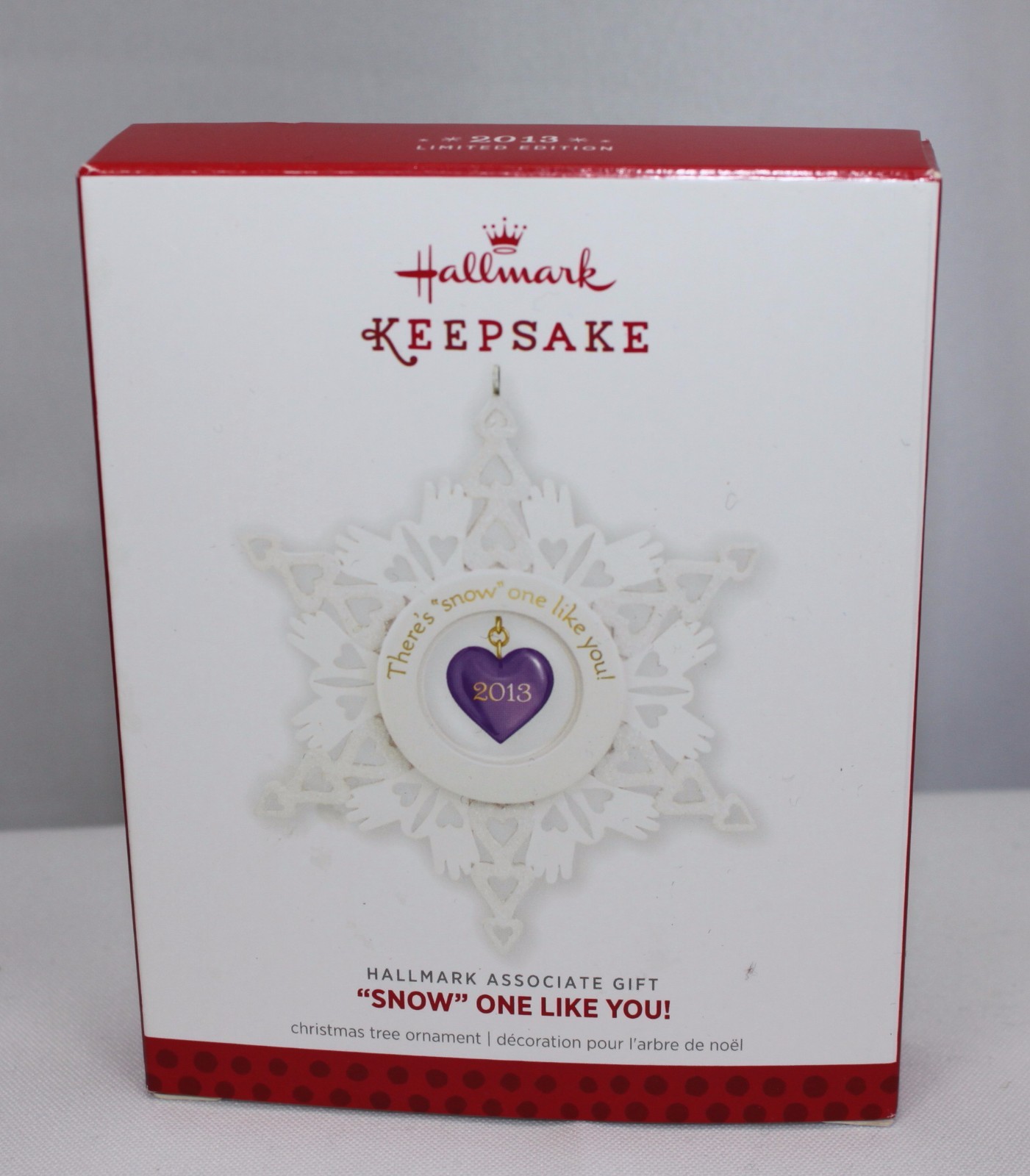 Vintage Hallmark Keepsake Ornament 2013 Associate Gift Snow One Like ...