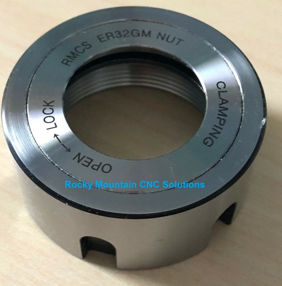 NEW - ER32 BEARING STYLE COLLET NUT - NO BRASS - ALL STEEL - $1.00 ...