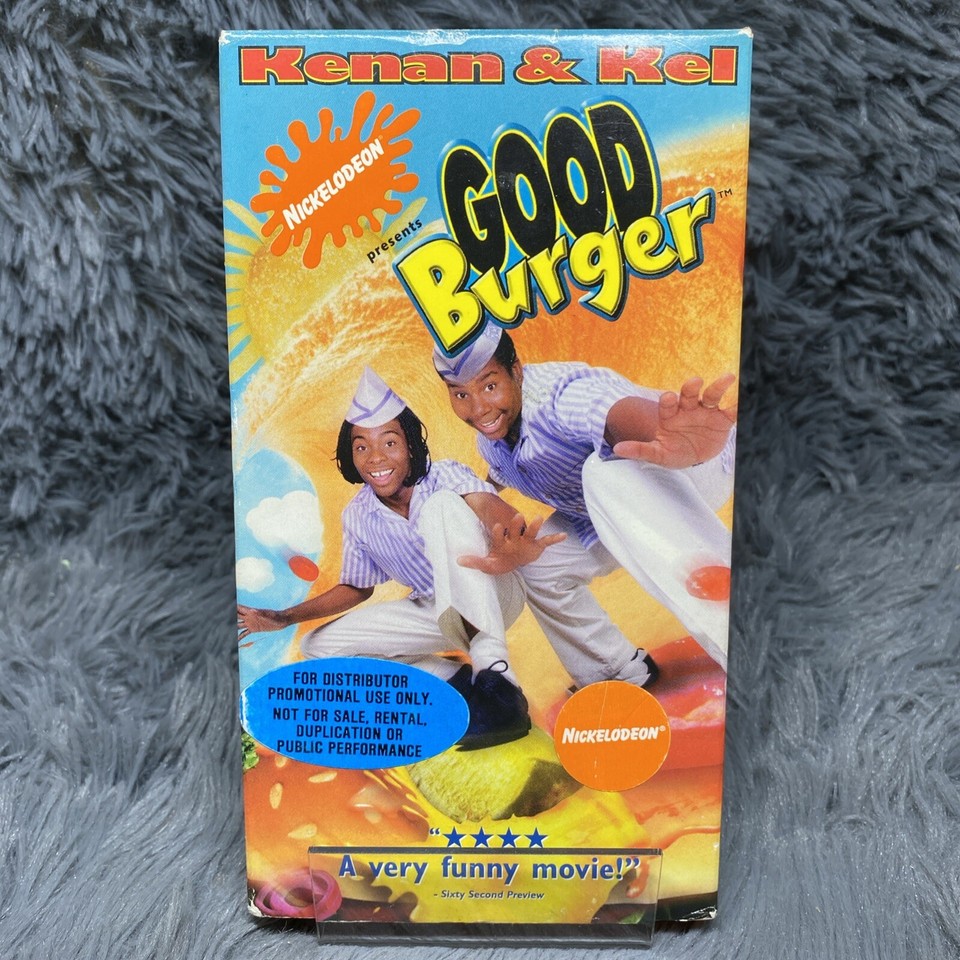 Good Burger VHS Tape 1997 Screener Promotional Promo Kenan Kel ...