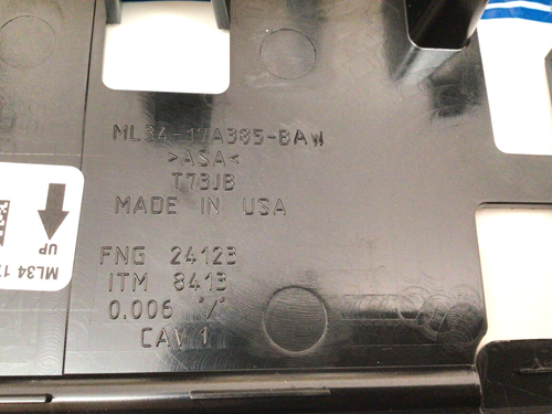 2021-2023 Ford F-150 front Bumper License Plate Bracket new OEM ML3Z ...