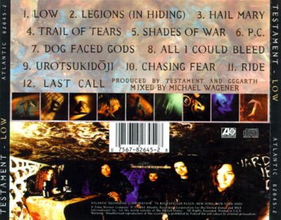 TESTAMENT LOW NEW CD 75678264528| eBay