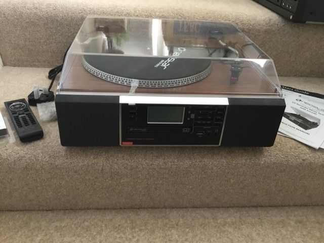 Neostar Tcdr-30c Turntable Tape CD Mp3 Player Recorder System With ...