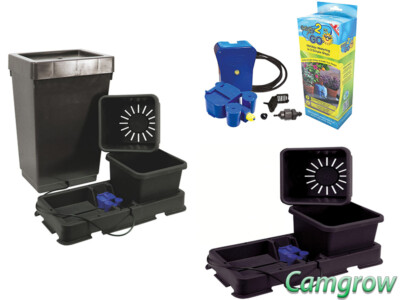 Easy2grow 2 Pot System with 47L Tank, Extension Kit & Easy2GO Kit ...