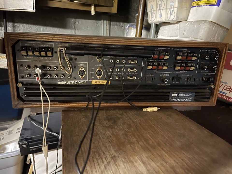 Vintage Sansui QR-4500 4 Quad Channel Stereo Receiver | eBay