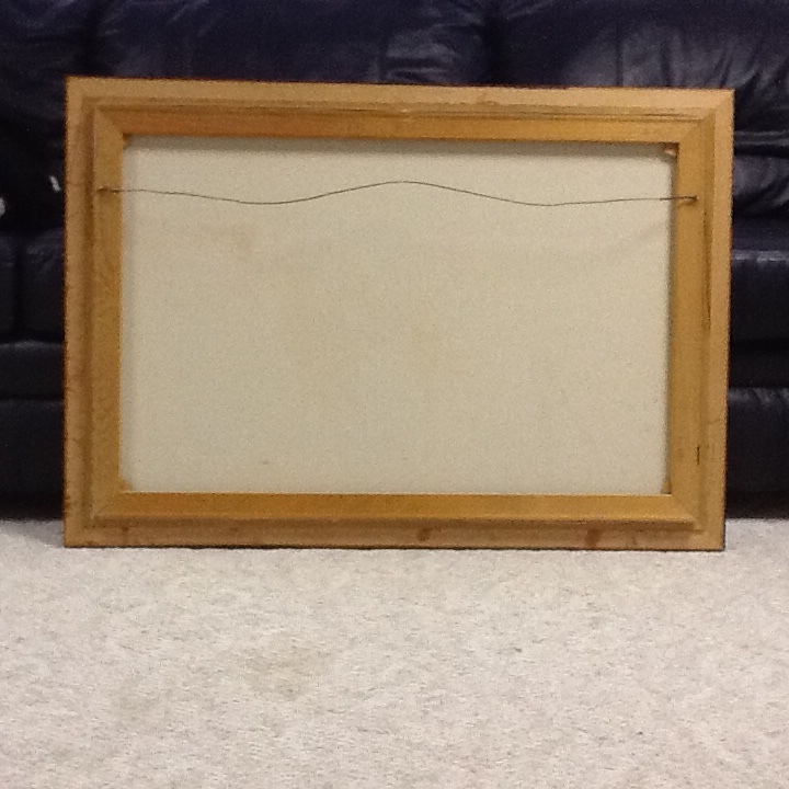 ORIGINAL OIL PAINTING ON CANVAS "TIMOTHY T" THE TROTTER A MUST FOR RACE ...