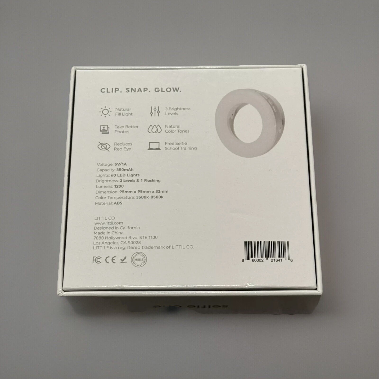 🔥Selfie One - Large Selfie Rechargeable Ring Light for Phone🔥 | eBay