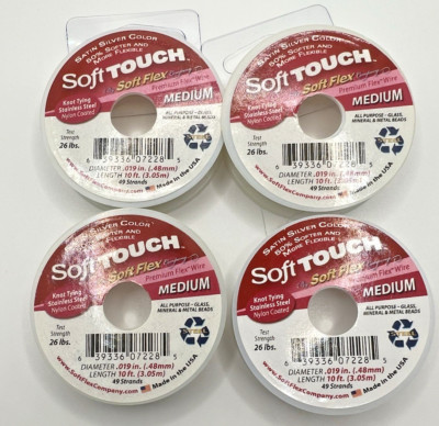 Soft Flex Mini Soft Touch Premium Flex Wire, Medium .019" 10ft - Lot of ...