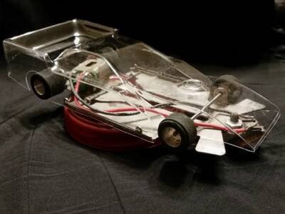 1/24 FIGURE 8 SLOT CAR BODY-CLEAR BODY ONLY- HIGH DOWN FORCE #4130 | eBay