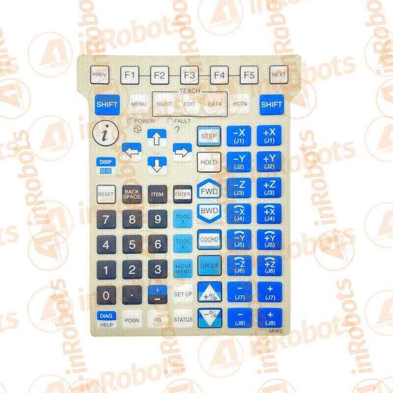 MHE2 For FANUC Teach Pendant Membrane Button Protective Film A05B-2255 ...