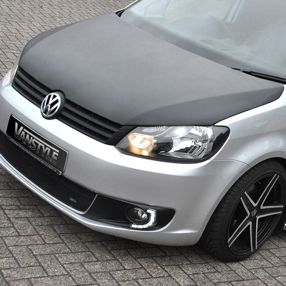 FITS VW CADDY MK4 2015>2021 PLAIN BLACK FULL LENGTH BONNET PROTECTION ...