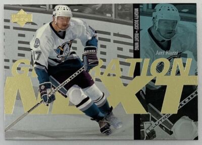 1996 Upper Deck Generation Next #X24 Kurri Sundstrom Mighty Ducks ...