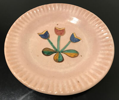 Italian Art Pottery ICS Vietri Majolica Fish Mark Wall Plate 9” | eBay