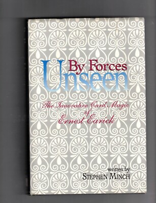Stephen Minch By Forces Unseen Hardcover First Edition | eBay
