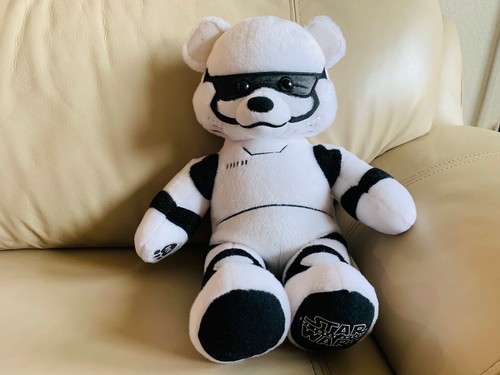 Build A Bear Star Wars Storm Trooper 17” Plush Toy White Black ...