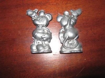 Pair of Lead Mickey Mouse Figures | eBay