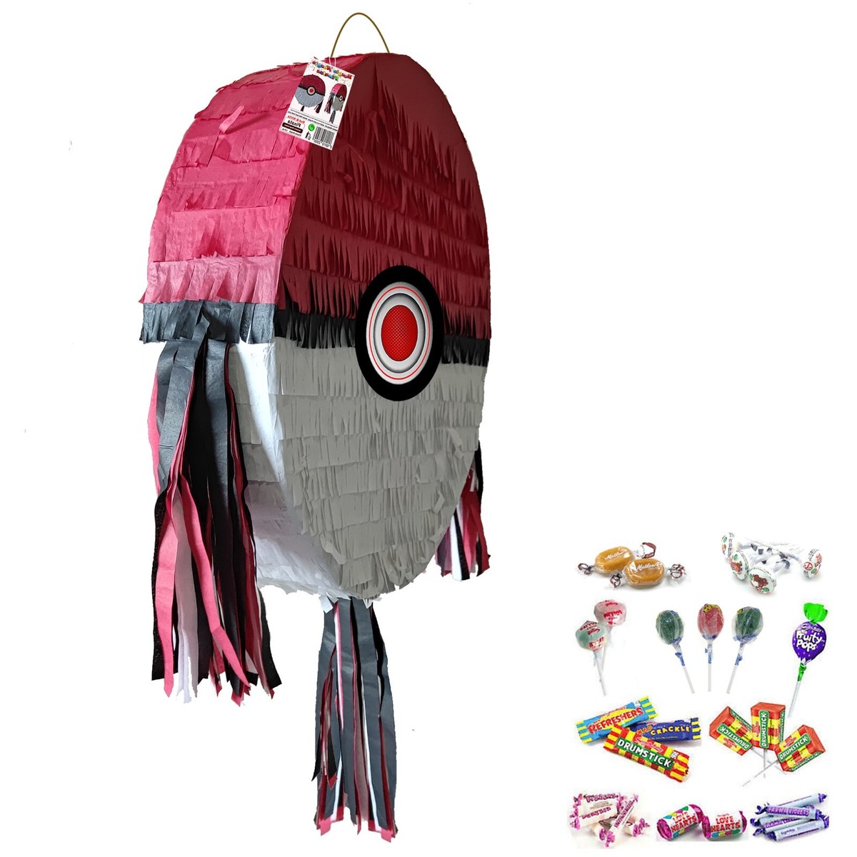 Pokebola Pinata How To Make A Pokéball Piñata! Pokémon YouTube