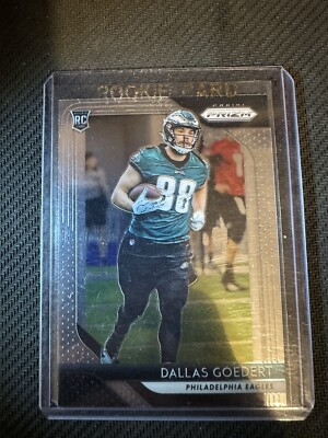 2018 Prizm Dallas Goedert Rookie Card RC #299 Eagles | eBay