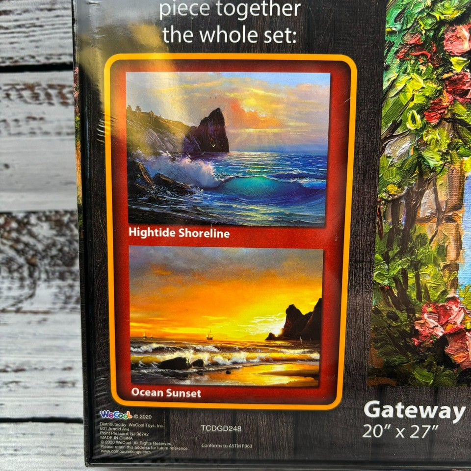 Gateway To Paradise Floral Beach Kings Premium Jigsaw Puzzle 1000pc ...