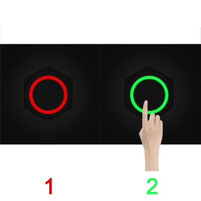 Pushbutton - Switch Green