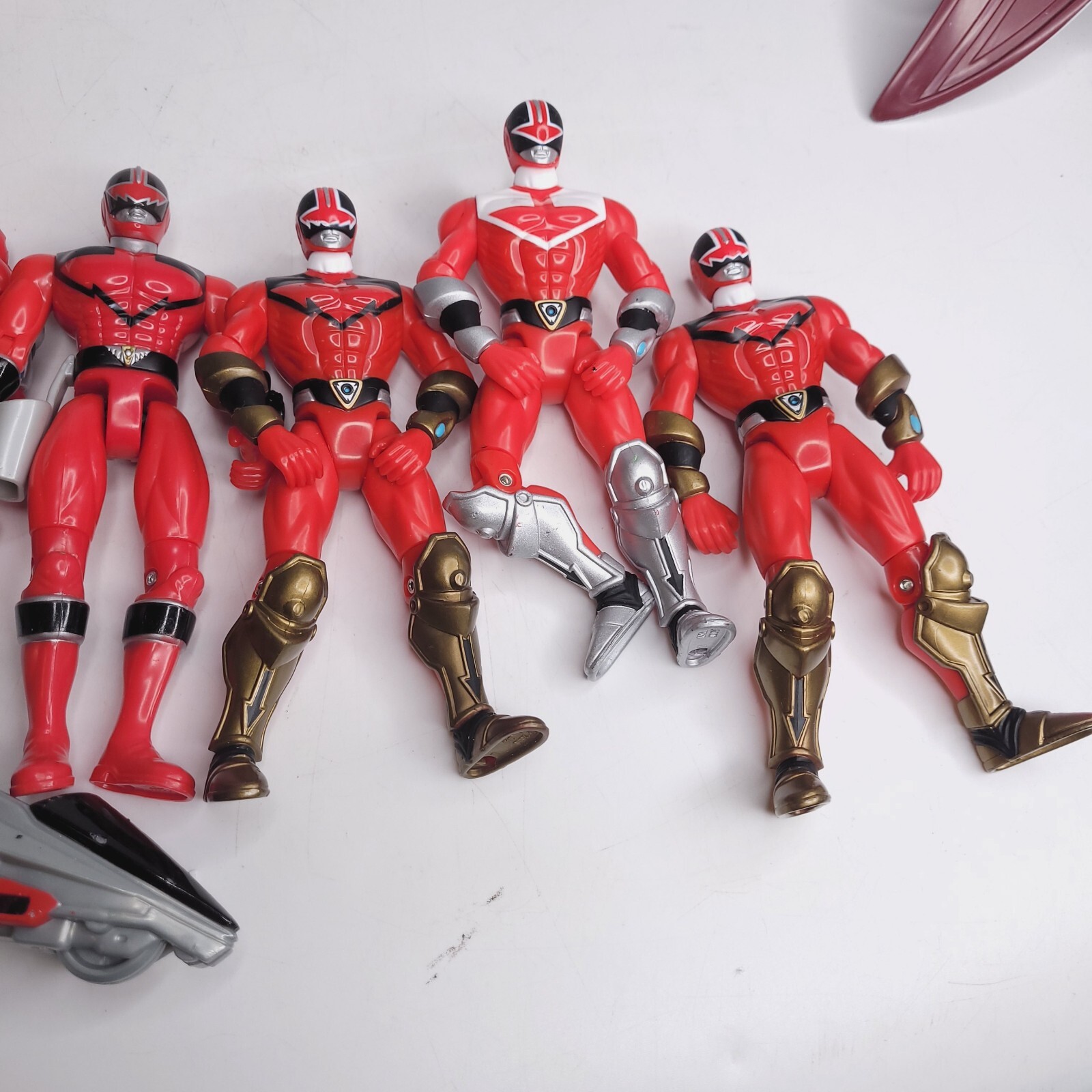 Vintage 2000 Bandai Power Rangers Time Force Red Ranger Lot | eBay