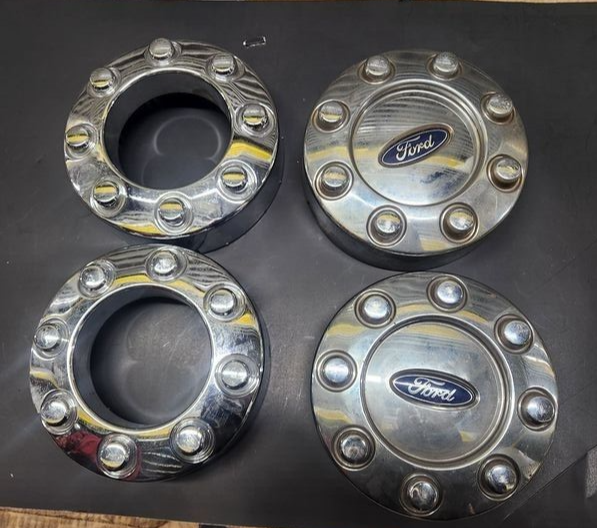 FORD F 250 CHROME WHEEL CENTERS-SET OF FOUR | eBay