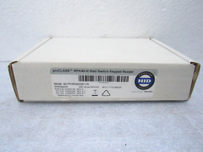 HID 921PHRNEK0011R RPK40-H pivClass Reader HID/AWID/EM4102 Prox, SIO ...