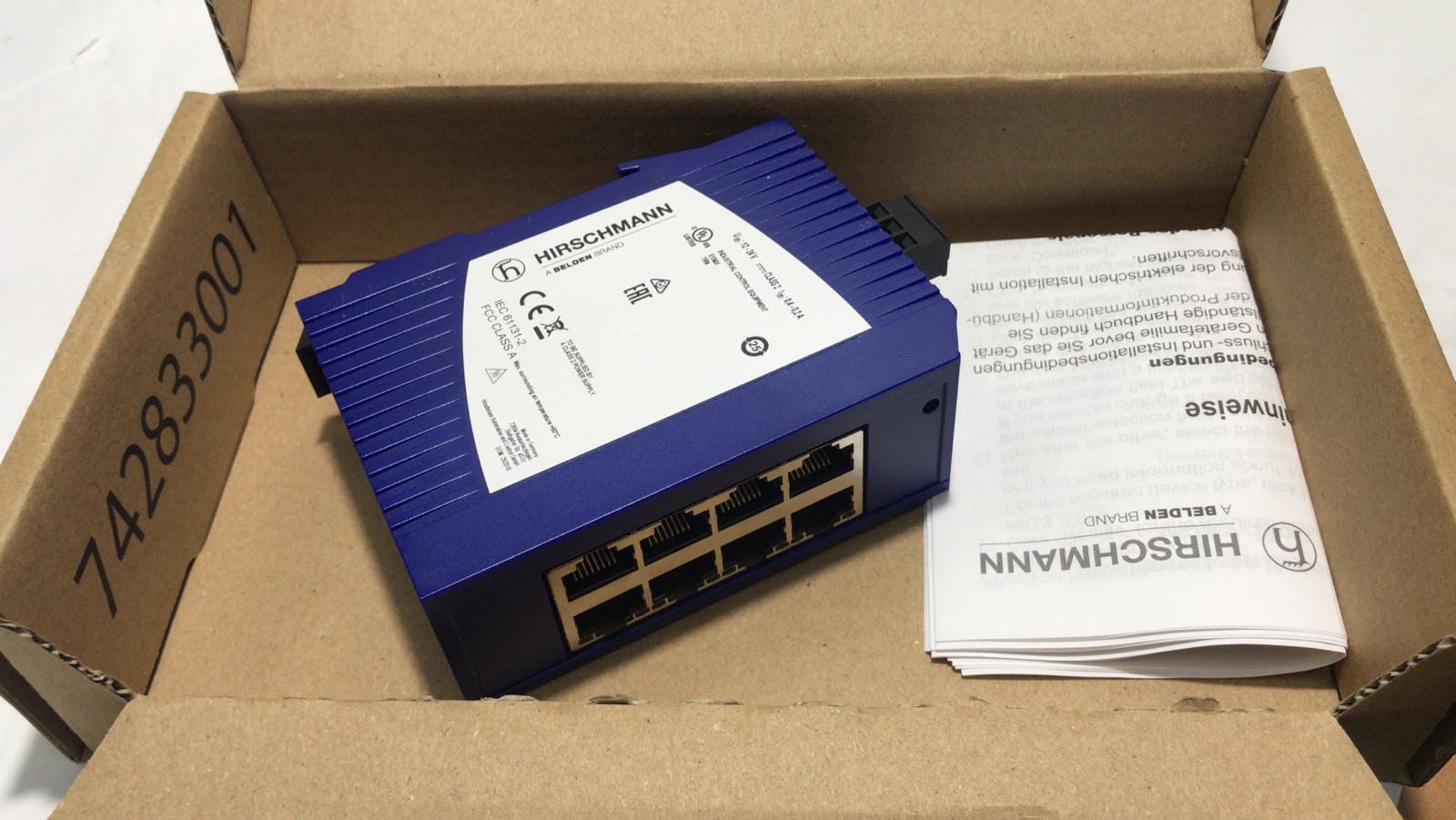 BELDEN HIRSCHMANN SPIDER-SL-40-08T1999999SY9HHHH ETHERNET RAIL-WAY ...