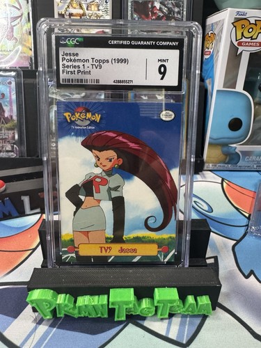 Jesse Pokemon Topps (1999)Series 1 TV9 First Print CGC 9 Mint | eBay