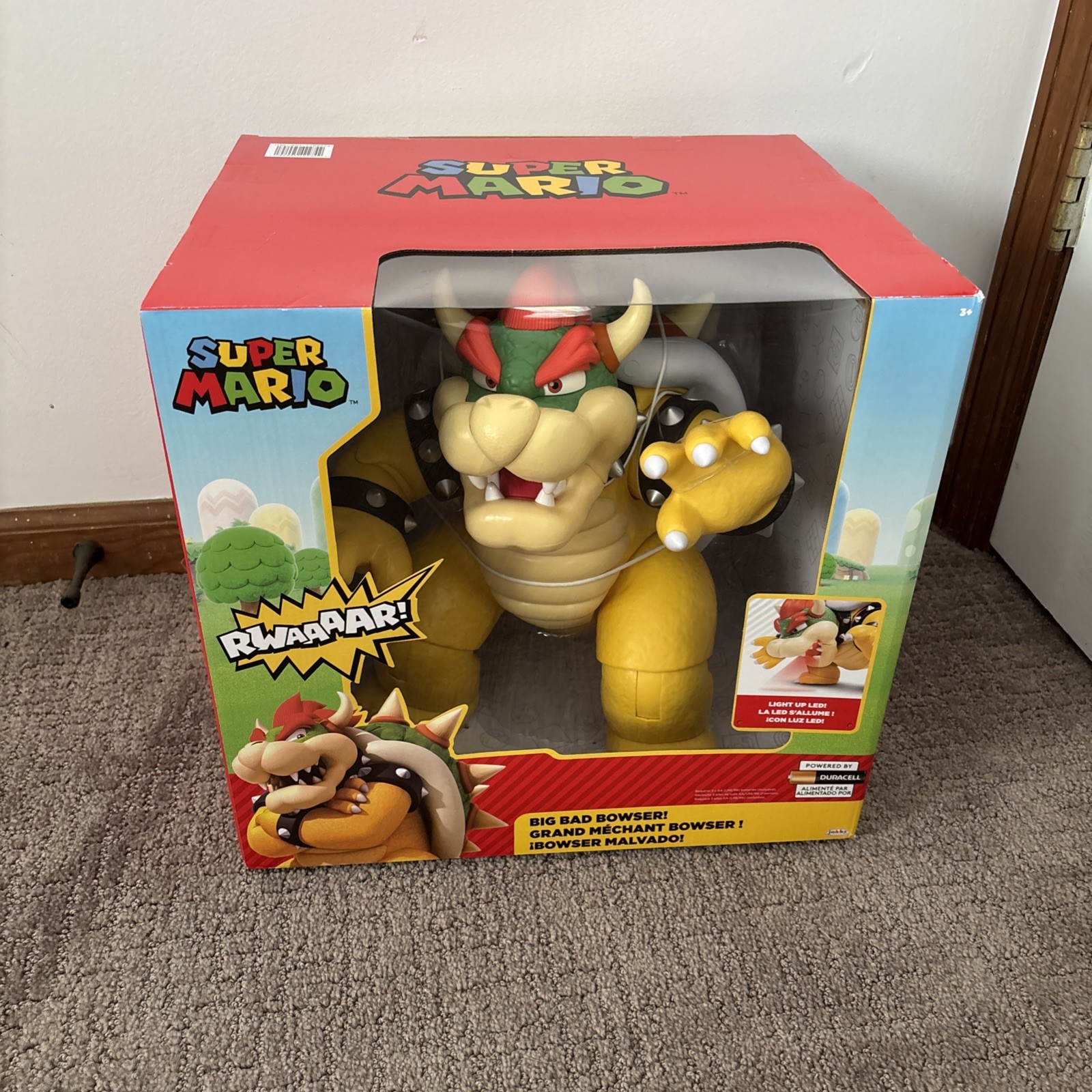Super Mario Big Bad Bowser Figure Costco Exclusive Large Talking Toy ...
