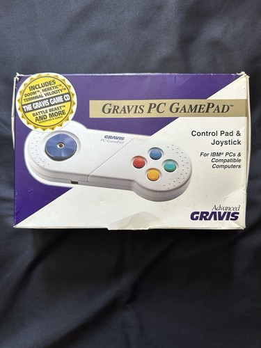 Gravis Vintage PC Gamepad New In-box | eBay
