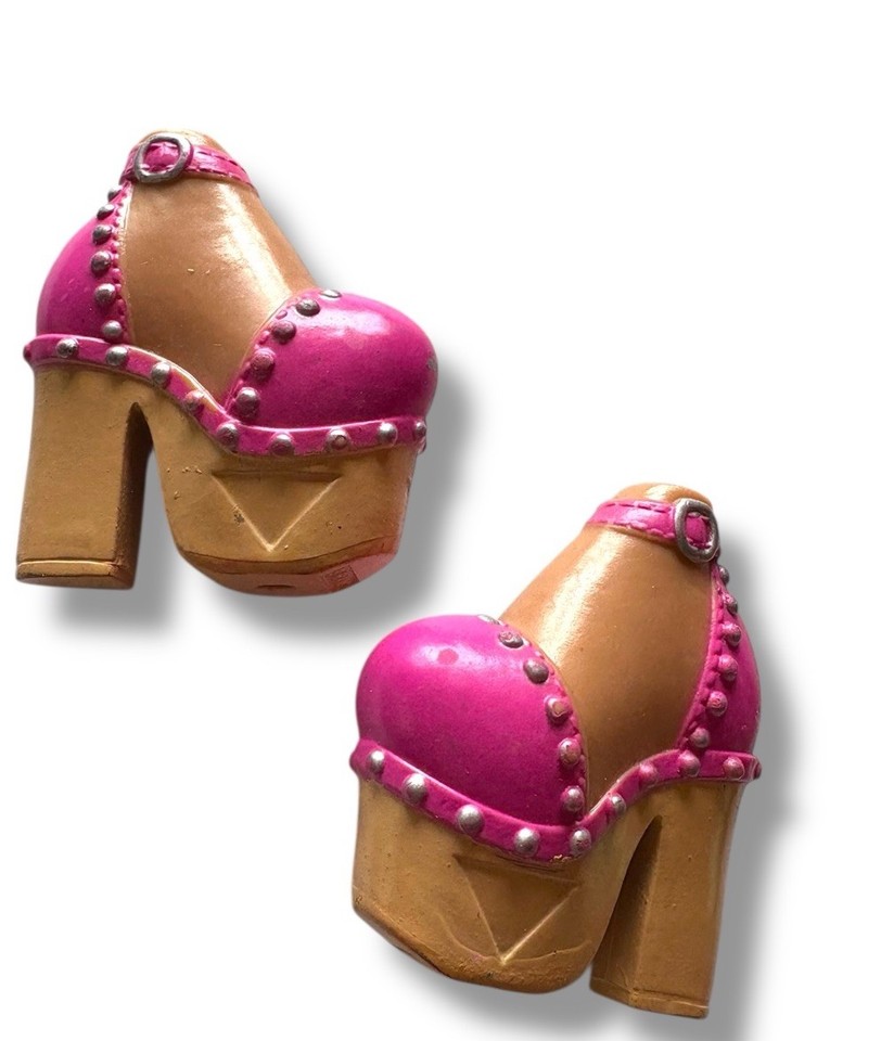 Lot of 4 Pairs MGA Bratz Doll Replacement Shoes Cameron, Sasha, Ice ...