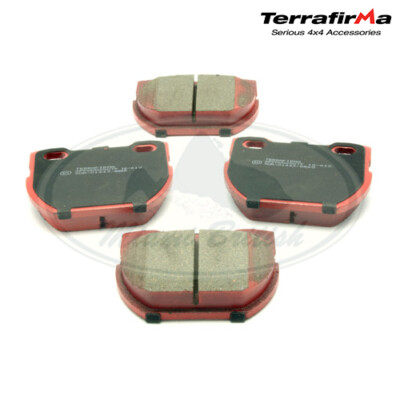 LAND ROVER REAR BRAKE PAD PADS SET DEFENDER 110 SFP000250 TERRAFIRMA | eBay