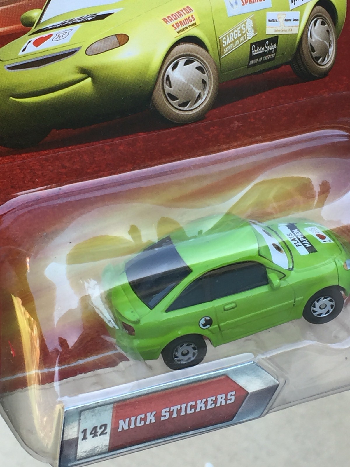 Disney Pixar Cars Nick Stickers Final Lap Collection - MIP | eBay