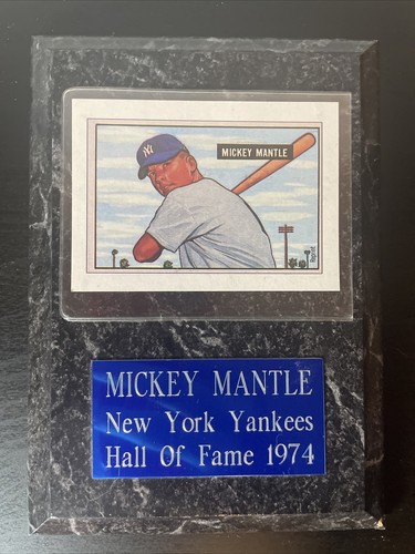 1989 Bowman Mickey Mantle 1951 Rookie Reprint Baseball Card New York ...