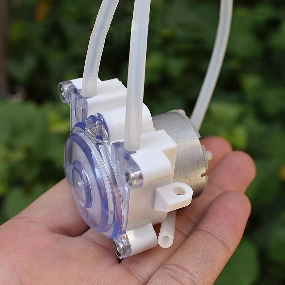 Small Mini 500 Peristaltic Pump DC 6V-12V Dosing Pump Liquid Water ...