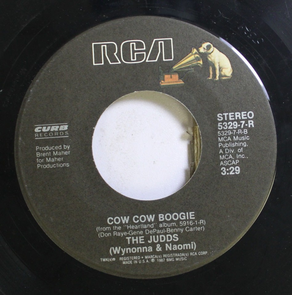 Country 45 The Judds - Turn It Loose / Cow Cow Boogie On Rca | eBay