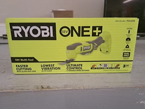 BRAND NEW RYOBI PCL430B ONE+ 18V 18 Volt Cordless Multi-Tool (Tool Only ...