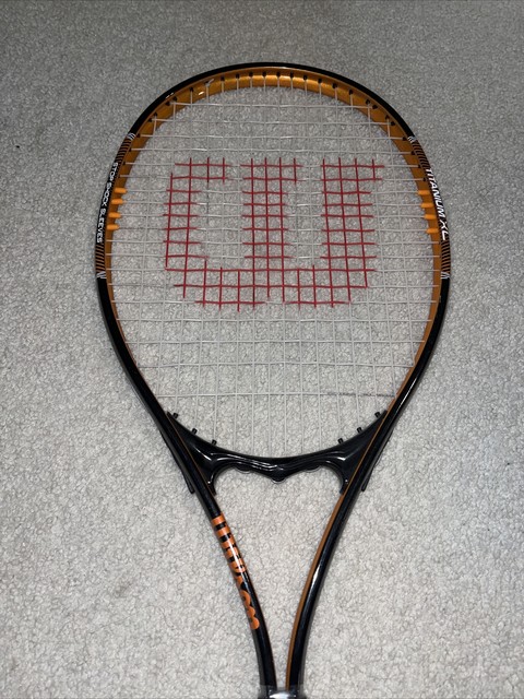 2 Wilson V-matrix Titanium XL Adult 27 1/2 Tennis Racquets Racket 4 3/8 ...
