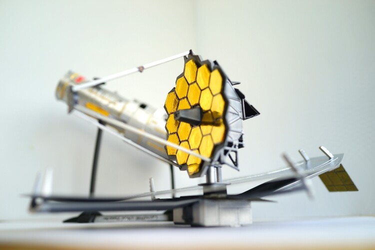 1/100 Scale ESA James Webb Space Telescope JWST Painted Model 3D Print ...
