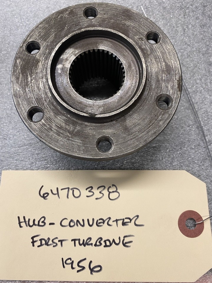 1956 Packard Ultramatic Transmission Converter First Turbine Hub ...
