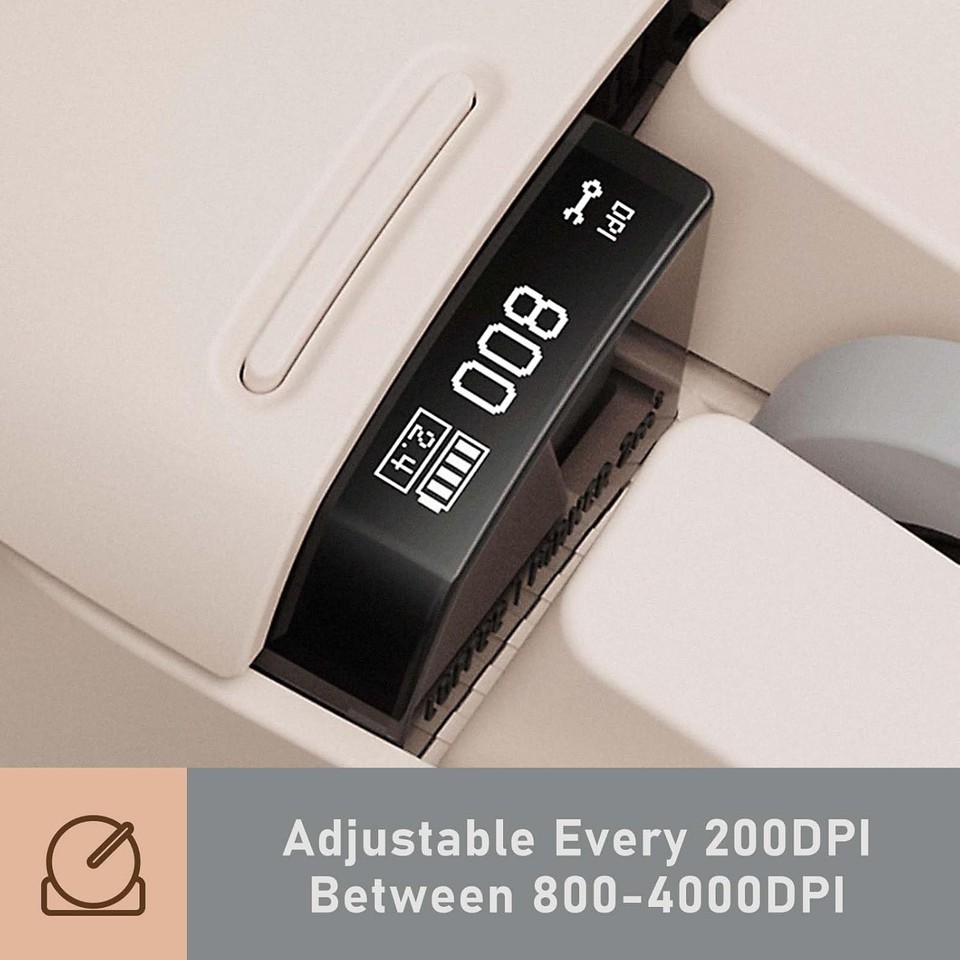 LOFREE Touch PBT Wireless Mouse with USB Receiver, Block Retro Grey | eBay