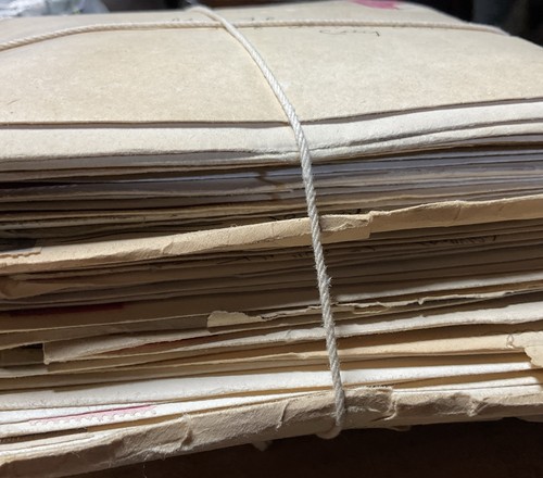 Estate Lot Of 40s 50s Bundle Of Old Post Letters Stamped Envelopes ...