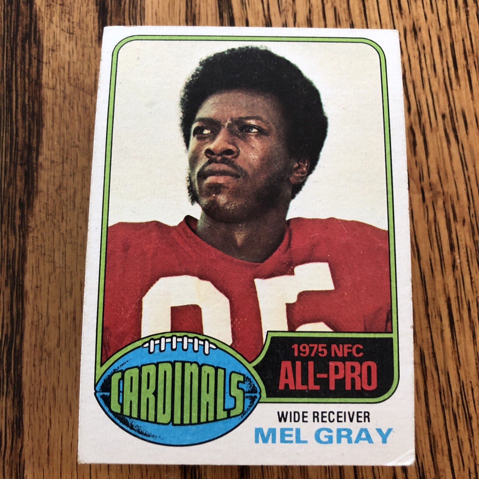 1976 TOPPS MEL GRAY #520 ST. LOUIS CARDINALS ALL-PRO FOOTBALL CARD | eBay