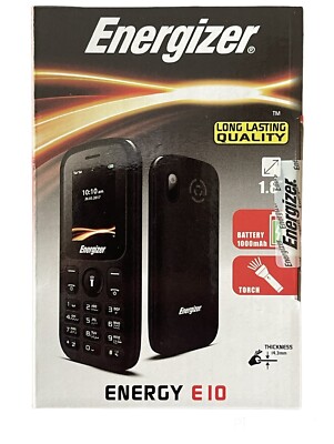 Energizer Energy E10 Phones Dual Sim Micro Phones Burner Long Battery ...