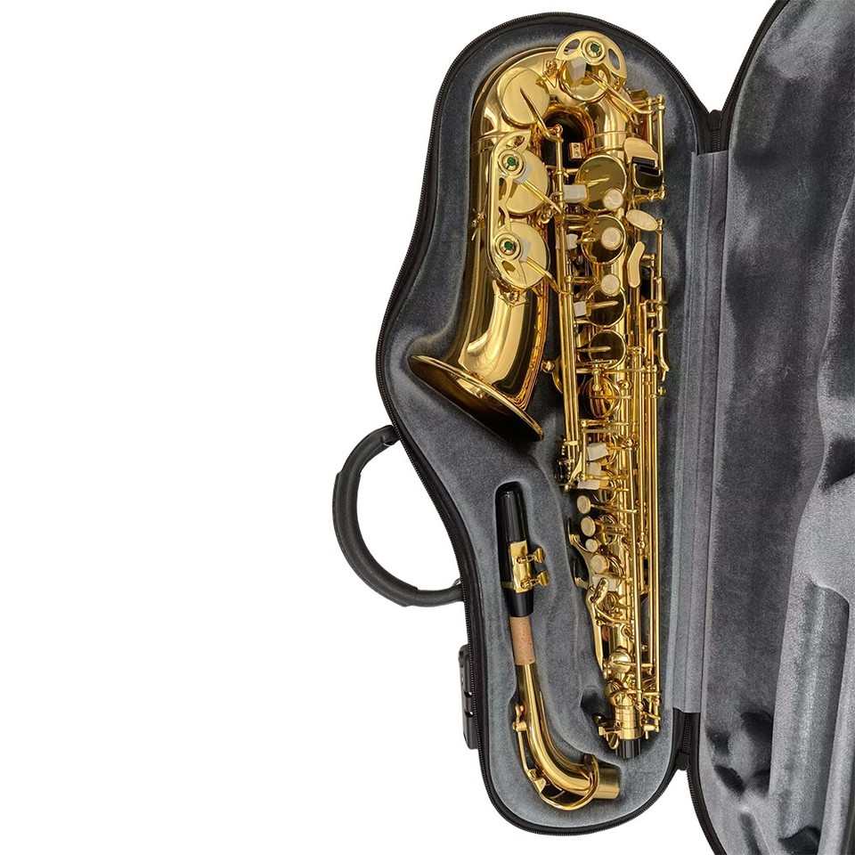 Alto Saxophone case Sax hard case with Adjustable strap Composite ...