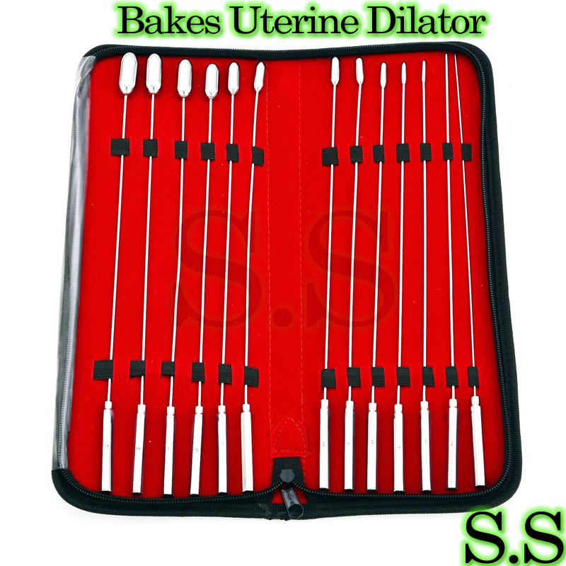 Bakes Rosebud Uterine Dilator 13 Pc Kit With Carrying Case | eBay