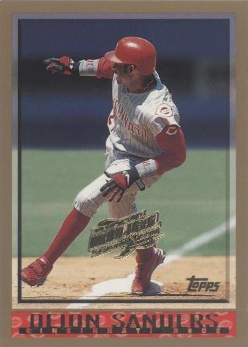 1998 Topps - Deion Sanders #10 Inaugural Tampa Bay Devil Rays for sale ...