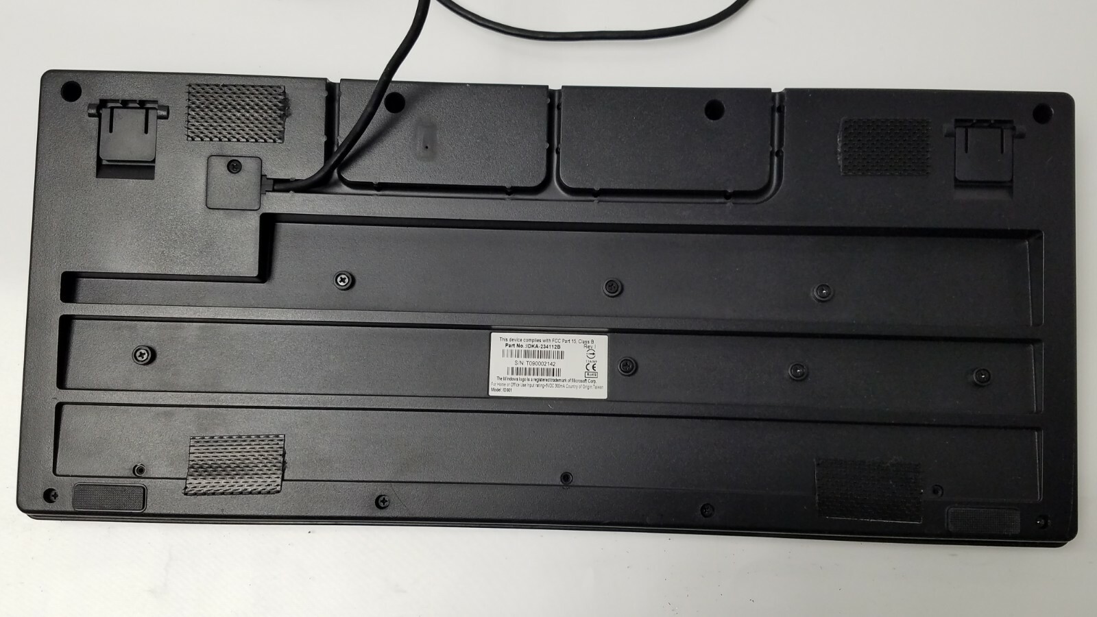 ID Tech With MagStripe Reader IDKA-234112B Keyboard USB | eBay