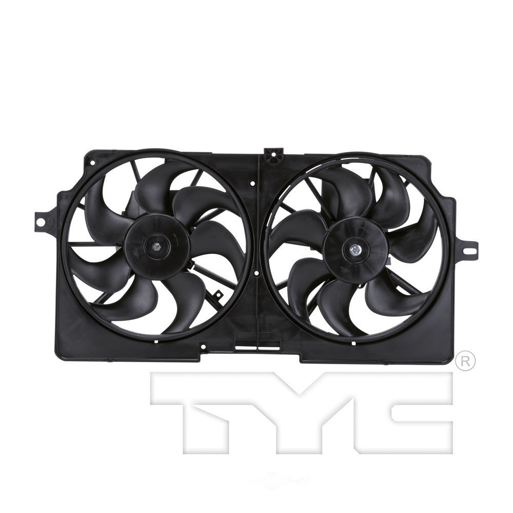 Dual Radiator and Condenser Fan Assembly TYC 620410 for sale online | eBay